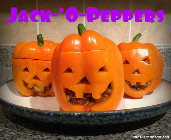 Jack-'O-Peppers! - Kacie's Kitchen